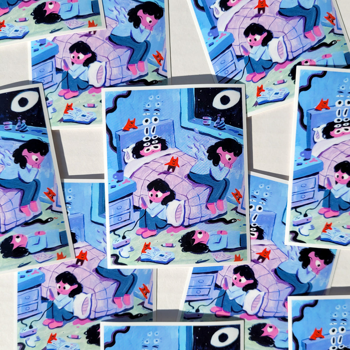 Insomnia Sticker – Michellekuku